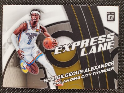Shai Gilgeous-Alexander Express Lane - 2021 Optic Basketball - OKC ...