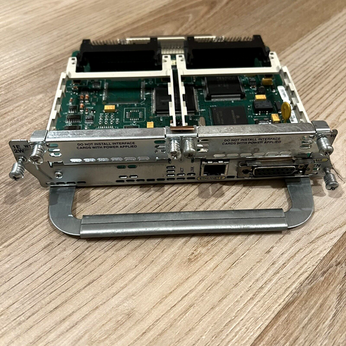 CISCO - NM-1E2W - 1 Port Ethernet 2 WAN Card Slot Network Module | eBay