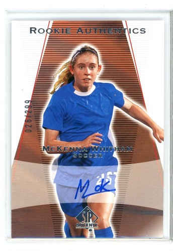 2025 Goodwin Champions McKenna Whitham Rookie Authentics Auto #26/299 ...