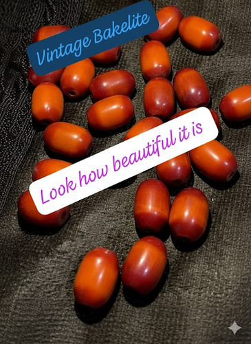 Rare Vintage German Bakelite Rubbery Smell | eBay