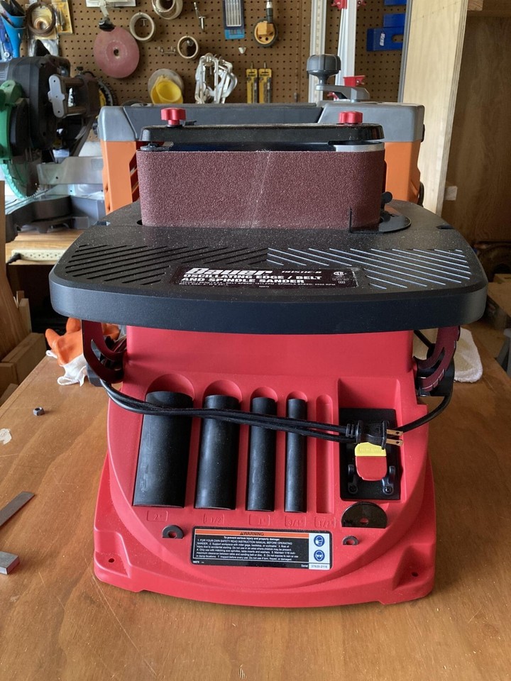 Bauer Oscillating Edge Belt Spindle Sander Sanding Tool DIY Project ...