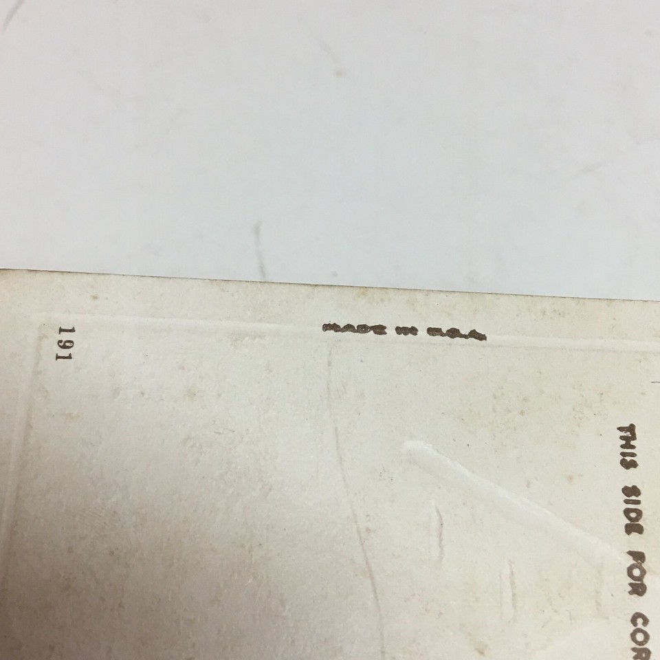 Antique A Christmas Wish Divided Embossed Postcard Made in USA 191 Snow ...