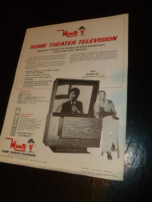 Madman Earl Muntz TV Television Dick Clark 1977 Brochure Flyer VCR Big ...