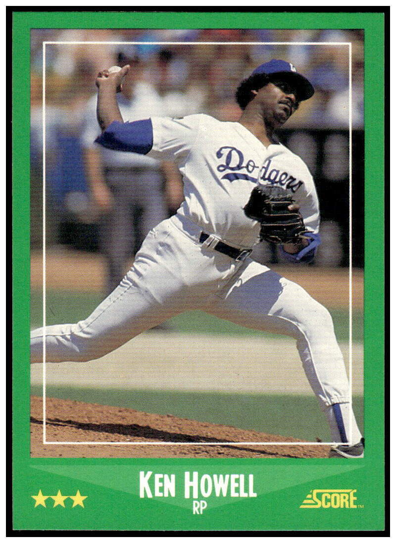 1988 Score #406 Ken Howell NM | eBay