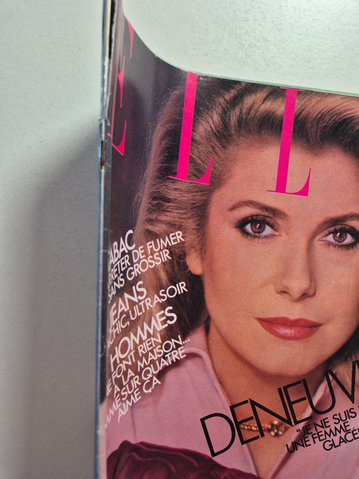 Magazine mode fashion ELLE French #1984 23 janvier 1984 Catherine ...
