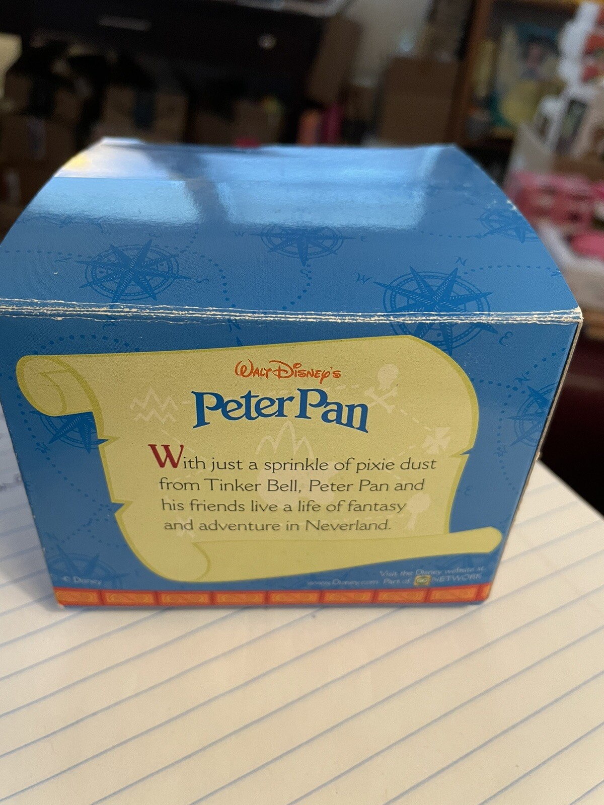 Midwest of Cannon Falls Disney Peter Pan's CAPTAIN HOOK Porcelain ...