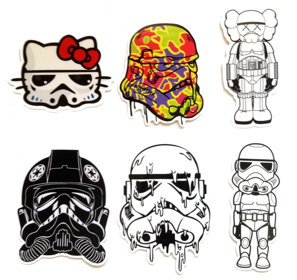 Stormtrooper Helmet Sticker