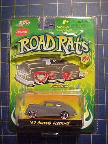 1/64 ROAD RATS '47 CHEVY FLEETLINE! GRAY PRIMER! NIP K@@L LEAD SLED | eBay