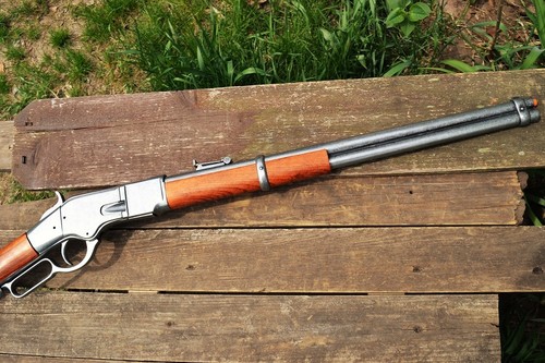 Winchester M1866 Lever-Action Carbine Rifle - 1866 - Non-Firing Denix ...