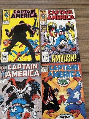 Captain America Vol.1 #331, 346, 348, 350 Marvel Comics | eBay
