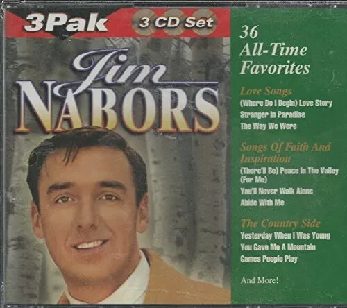 JIM NABORS - 36 All-time Favorites - 3 CD SET LN | eBay
