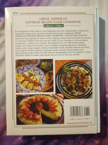 Great American Favorite Brand Name Cookbook Collector's Edition ...