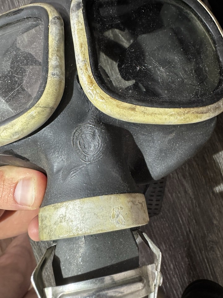Rare: Vintage MSA All Vision Gas Mask RARE | eBay