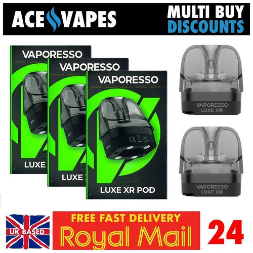 VAPORESSO LUXE XR PODS Spare Large Pod Cartridges For Luxe X X2 or XR ...