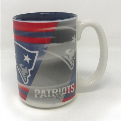 New England Patriots NFL Football Campfire Coffee Tea Large 15 oz. Mug ...