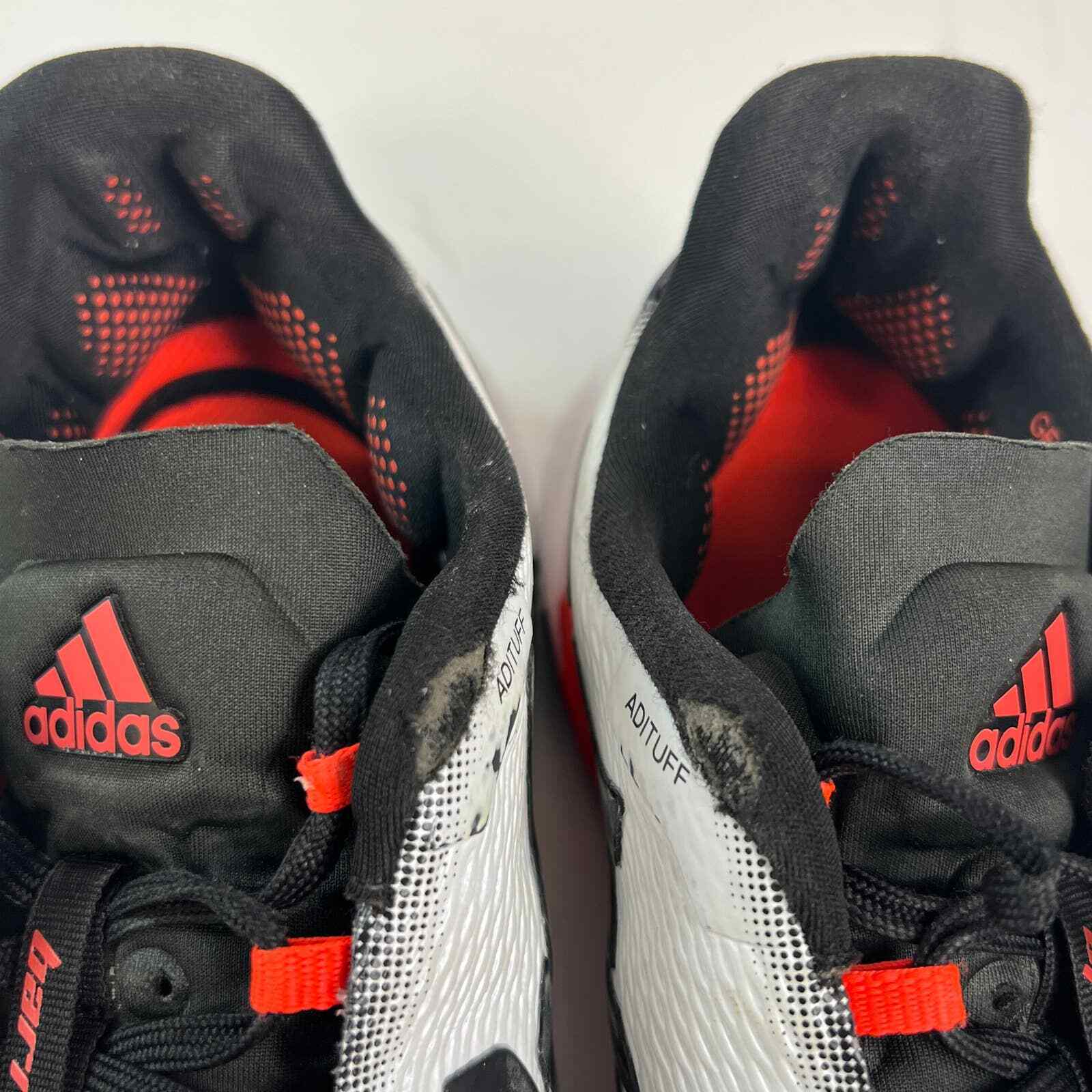 Adidas Barricade 2022 Sneakers GeoFit White Red Black… - Gem