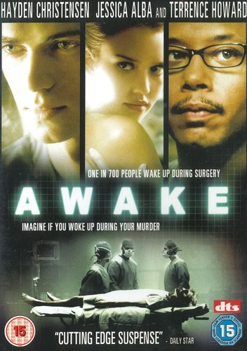 Awake (2007) DVD, Hayden Christensen, Jessica Alba, Terrence Howard ...