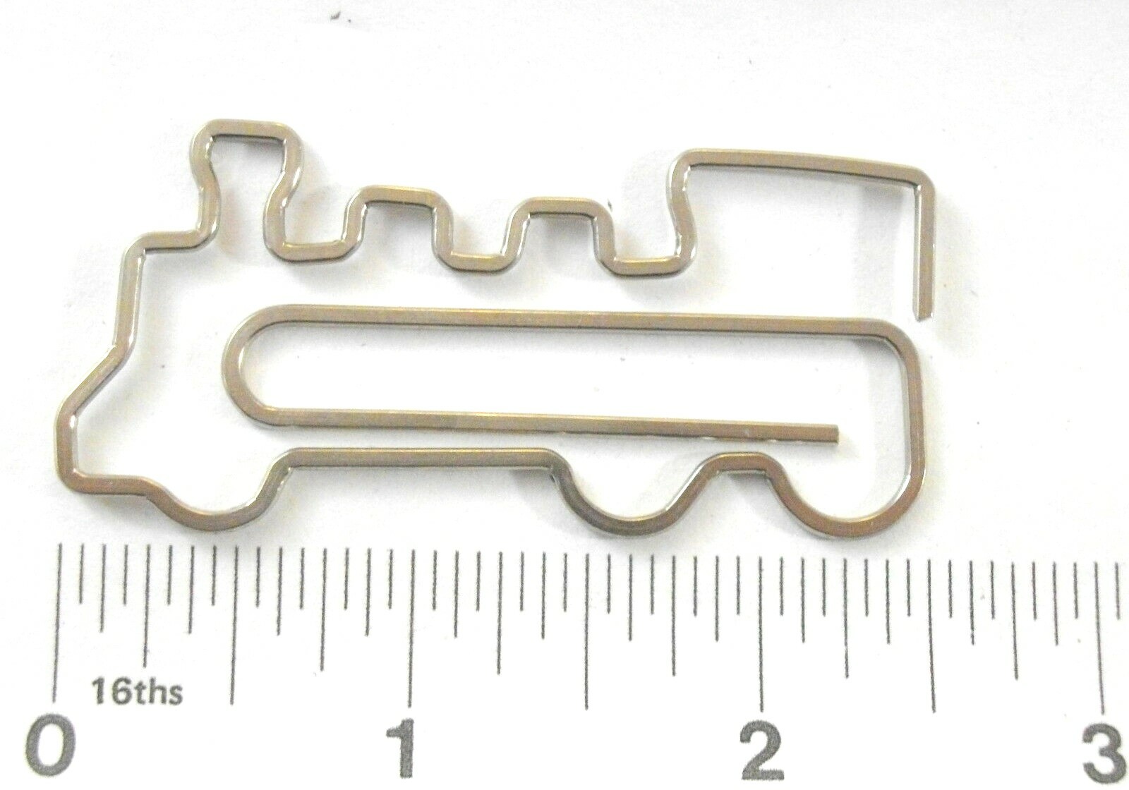 Paper clips Midori D-Clips Large Silver Color METAL card of 4 fun ...