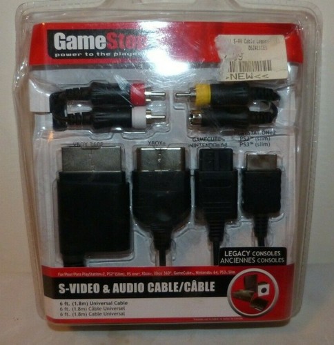 GameStop Universal Video & Audio Kabel - Xbox, Xbox 360, Gamecube/64 ...