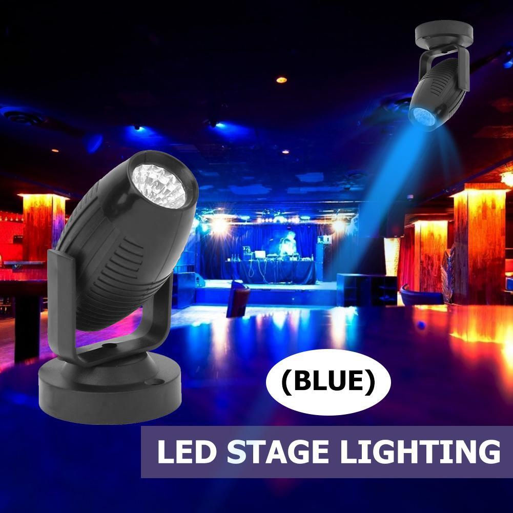 LED Stage Spotlight 85-265V 360 Degree KTV Bar Party Spot Beam Lamp ...