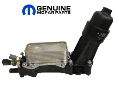 New Genuine Mopar Oil Cooler 05184294AE For Jeep Wrangler JK 3.6L 2012 ...