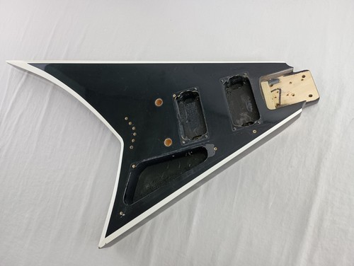 2013 Jackson Rhoads JS32 Body Black With White Bevels Hardtail TOM | eBay