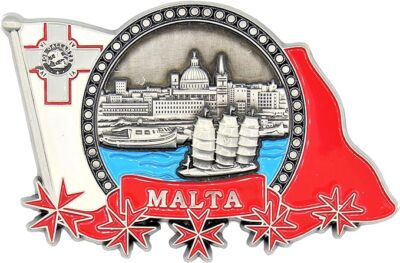 3D - MALTA - VALLETTA - Souvenir Fridge Magnet Kitchen Decor Holiday ...