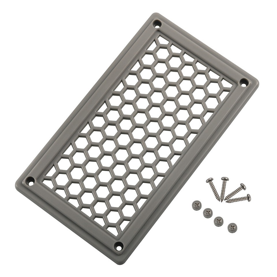 NEW Gray Hexagonal Pattern Air Inlet Panel Vent Panel For RV Bus | eBay