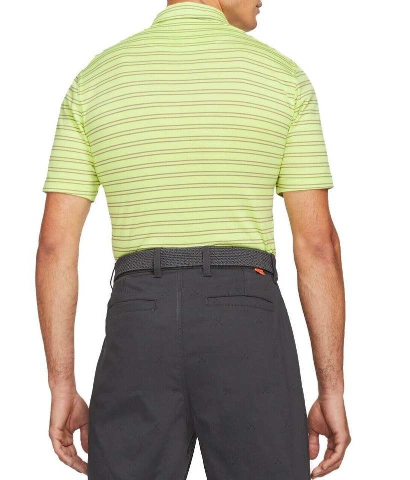 Nike Golf Polo Men's 2XL XXL PGA Tour Edition Volt Green Yellow Dri-Fit ...