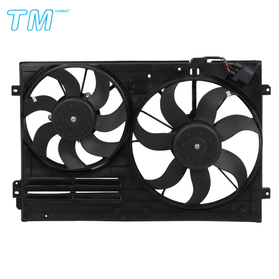 For Volkswagen Jetta 2005-2016 Passat Radiator 2006-2018 Cooling Dual ...