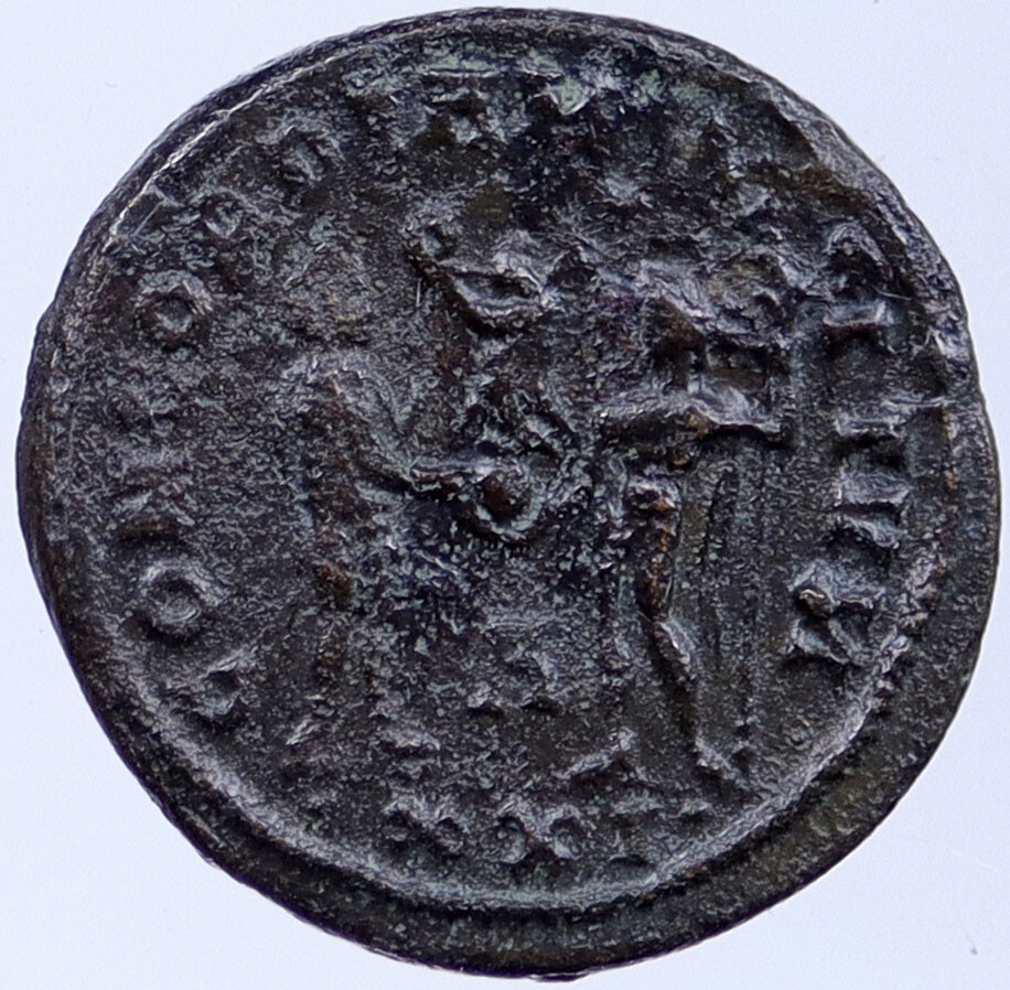 MAXIMIAN w JUPITER Zeus Authentic Ancient 285AD Genuine OLD Roman Coin ...