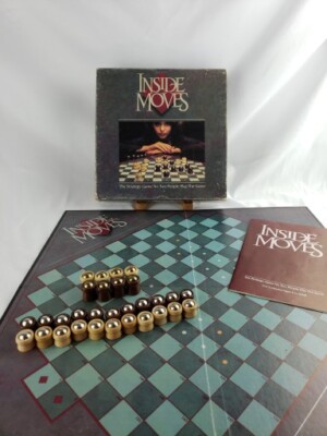 Inside Moves Board Game by Parker Brothers 1985 Edition 100% Complete ...