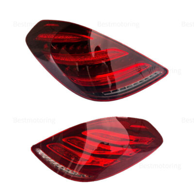 W222 Facelift Tail Lights Lamp Set for Mercedes Benz S class S400 S500 ...