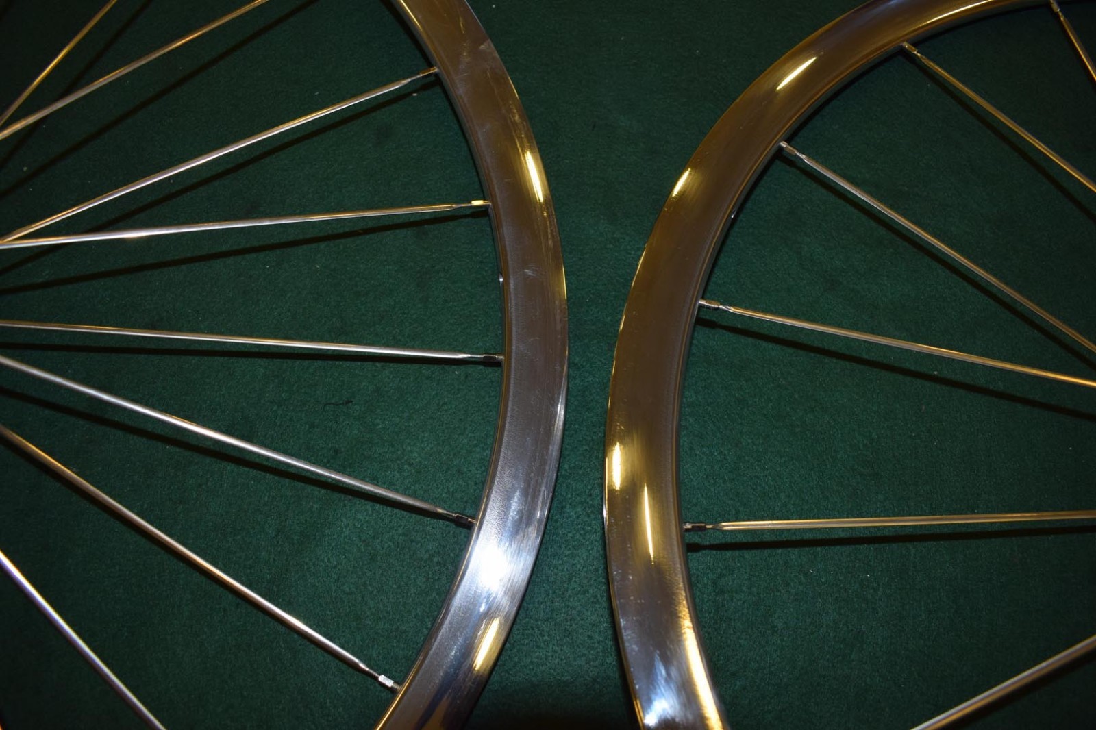 RIGIDA DP18 wheel Set 700c 28'' sealed bearing hub 8sp Aero spoke ...