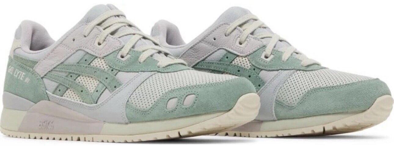 Size 9 - ASICS Gel Lyte 3 OG Light Sage Slate Grey for sale online | eBay