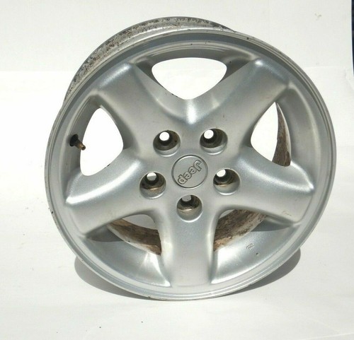 Jeep Wrangler TJ Cherokee XJ ZJ OEM 5 Spoke Flat Aluminum Wheel Rim ...