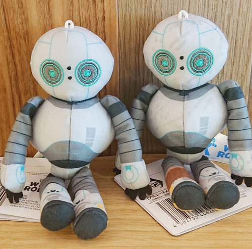 The Wild Robot Roz Plush Doll Toy Mascot Roz Set of 2 SEGA 2025 New ...