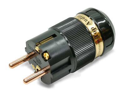 IeGO 8055-Cu Pure Copper Hi-End SCHUKO Power Plug | eBay