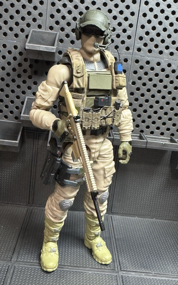 Valaverse Action Force Custom Desert Trooper with Monster Force Vest | eBay