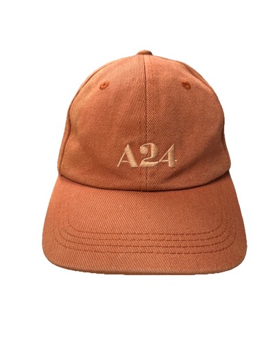 A24 Films LLC Adjustable Hat Cap Orange Embroidered Winter Logo Dad ...