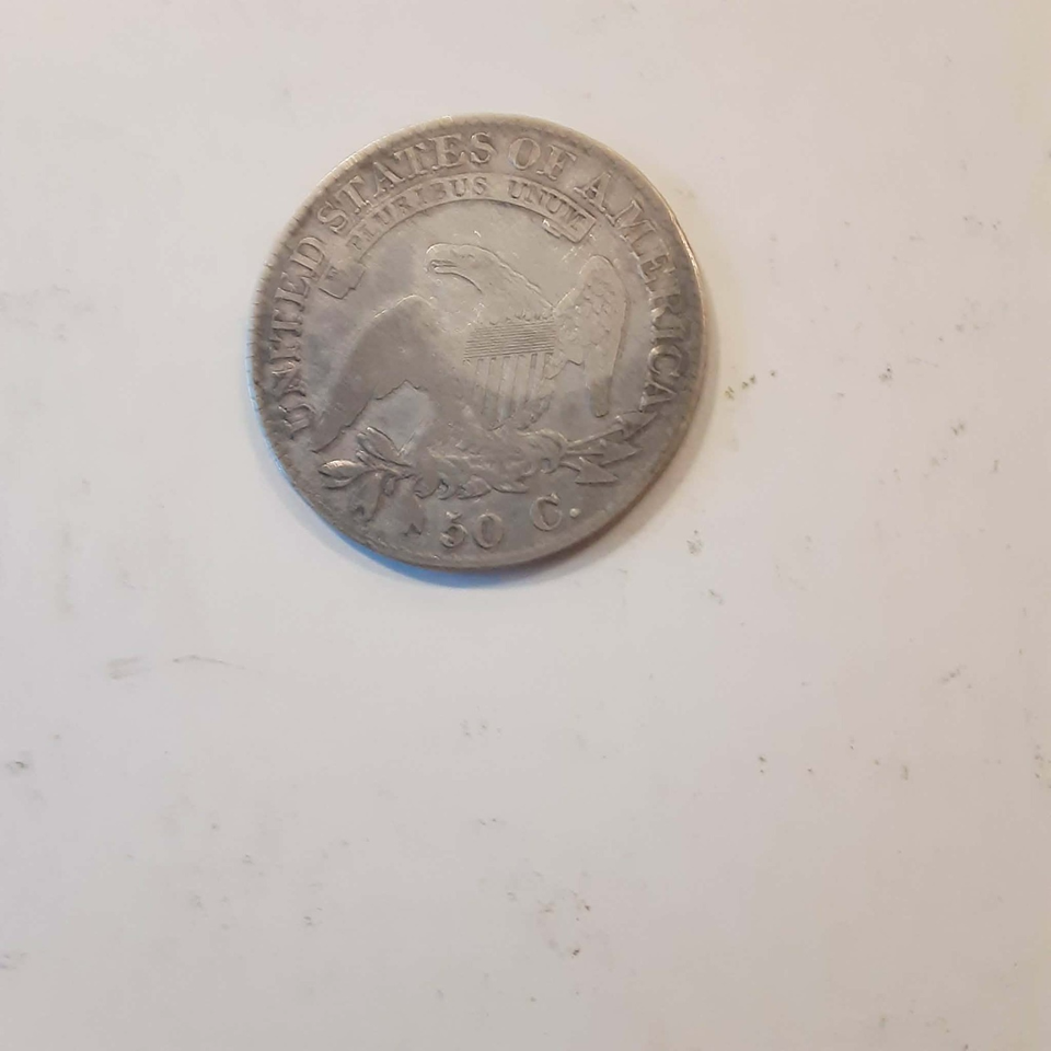 1823 Capped Bust Circulated Half Dollar 89.2% Silver | eBay