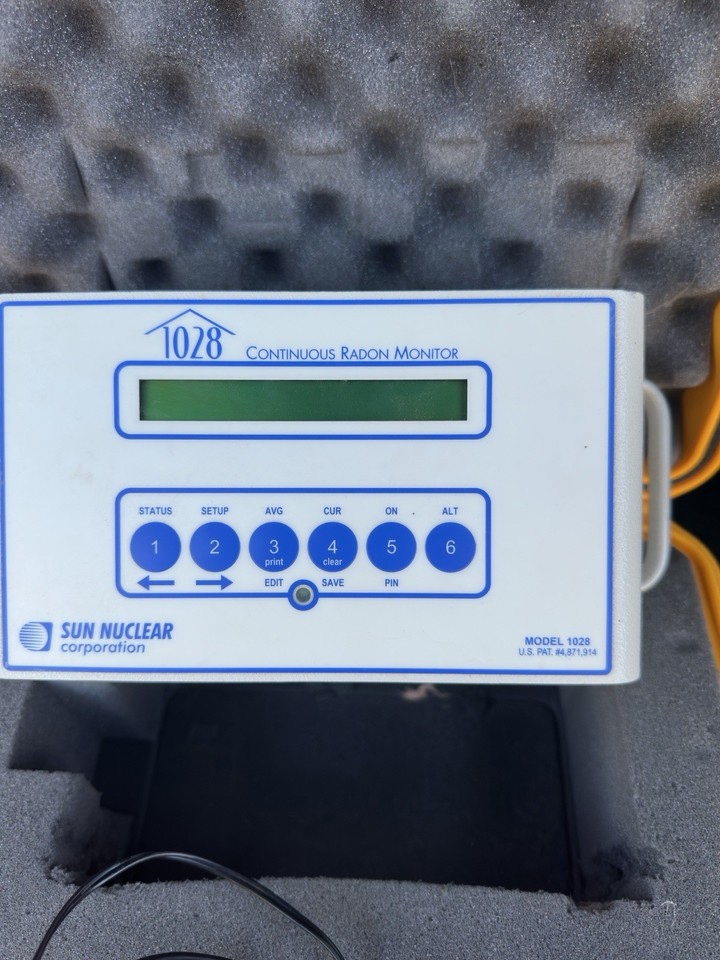 Sun Nuclear Electronic 1028 Continuous Radon Monitor | eBay