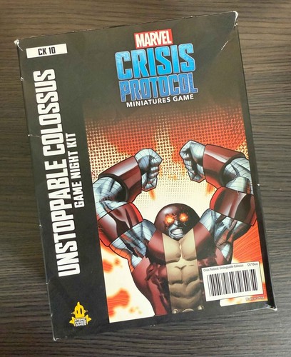Marvel Crisis Protocol Unstoppable Colossus Game Night Kit NEW COMPLETE ...
