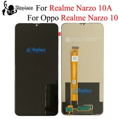 For Realme Narzo 10 RMX2040 Narzo 10A RMX2020 LCD Display Touch Screen ...