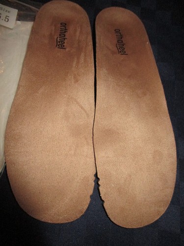 NEW Vionic Orthoheel Orthotic - SOFTER FEEL - Microsuede Insoles Women ...