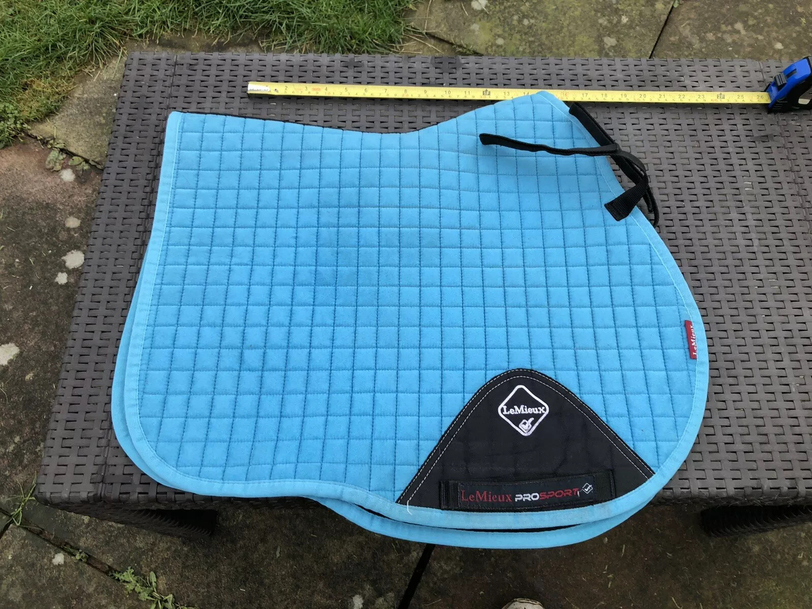 TEAL Pony/ Cob SM Discontinued Le Mieux Saddle Cloth Numnah ( MATCHY ...