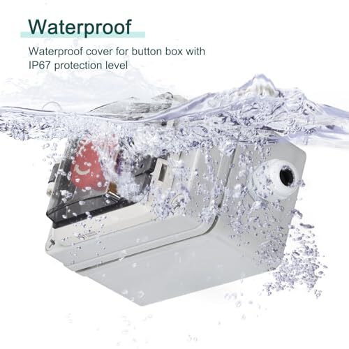 IP67 Push Button Box ABS E Stop Button for Indoor and Outdoor ...