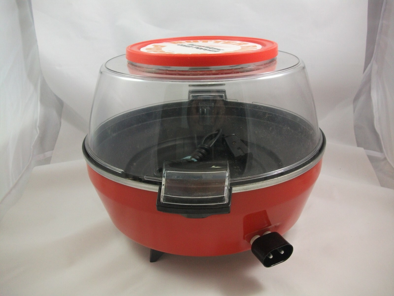 Vintage Butter Ring Automatic Corn Popper 1970's Sears Electric Popcorn ...