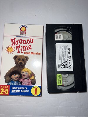 Nounou Time VHS Good Morning PBS Benny Smart Video Rare OOP | eBay