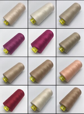 Gutermann 120 Polyester Sew All Thread 1000m Choice of Colours | eBay UK